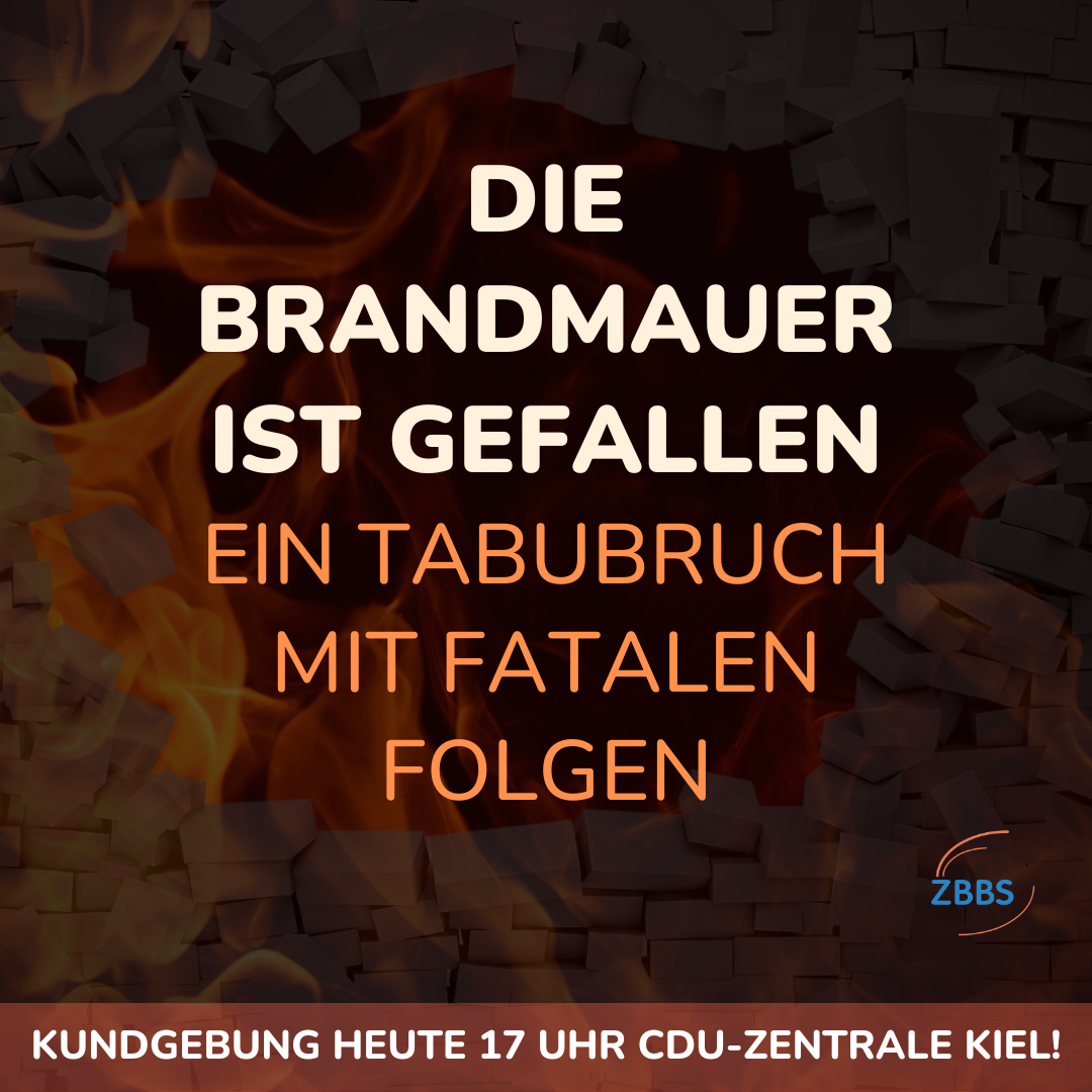 Die Brandmauer ist gefallen – ein Tabubruch mit fatalen Folgen